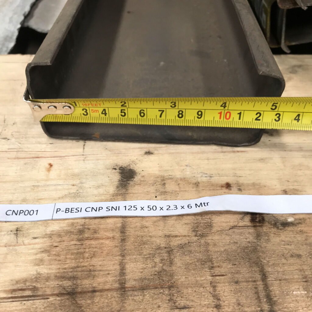 BESI CNP 125 X 50 X 2,3 MM X 6 MTR (16,48KG) SNI – Nbm Banyumas